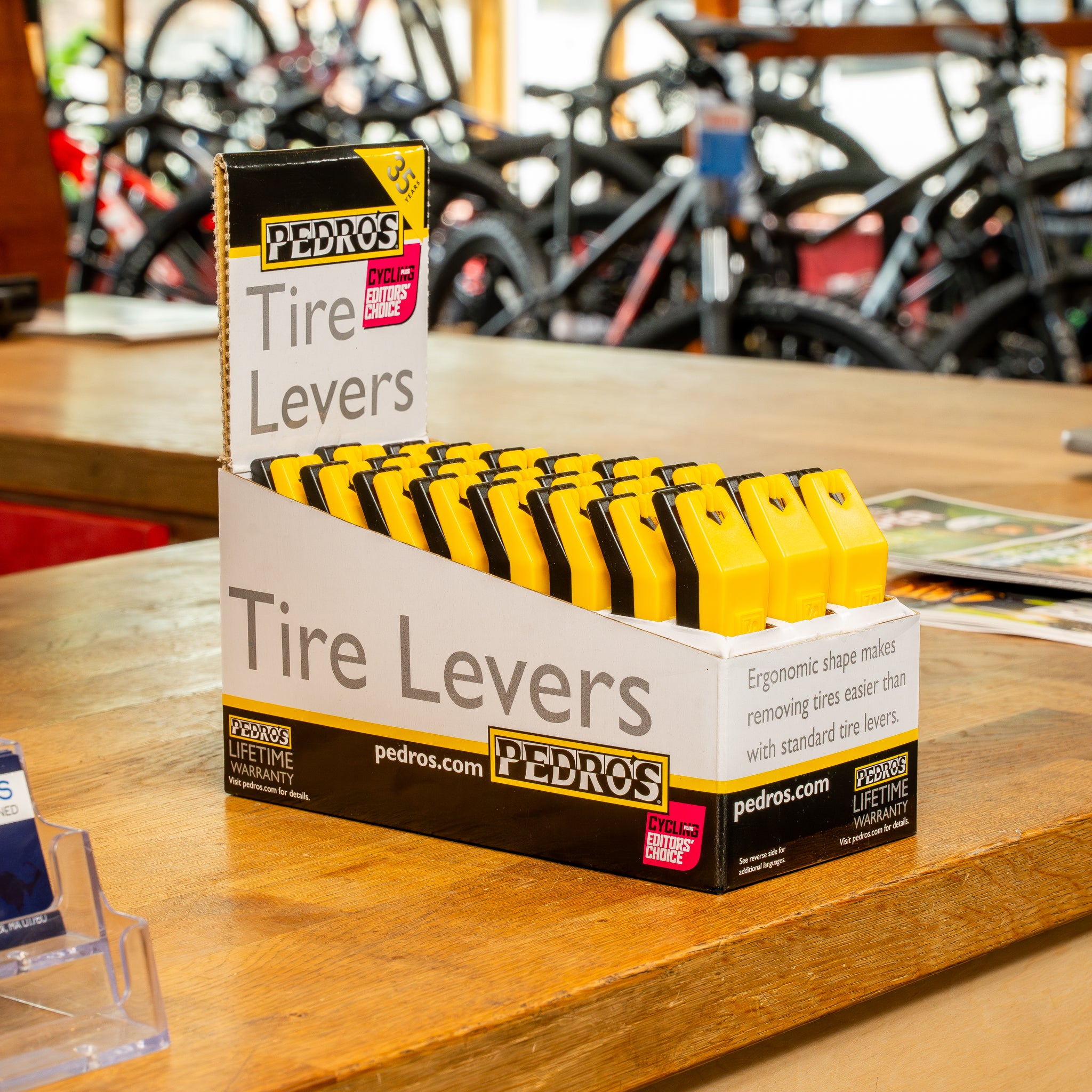 Tire Levers 35th Anniversary (Counter Display) – Pedro's NA